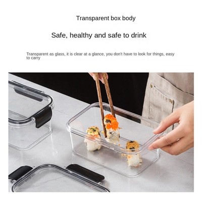 with Lids Food Storage Containers PET Food Box New Lunch Storage Box ...