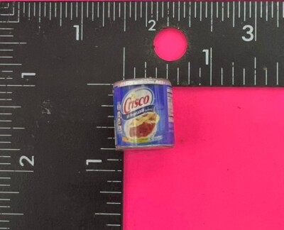 Dollhouse 1:12 Miniature Crisco Can | eBay