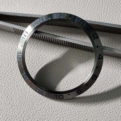 Bezel SLIM 24HR SKX007 / Gunmetal Color Brushed Dark fonts SKX007 ...