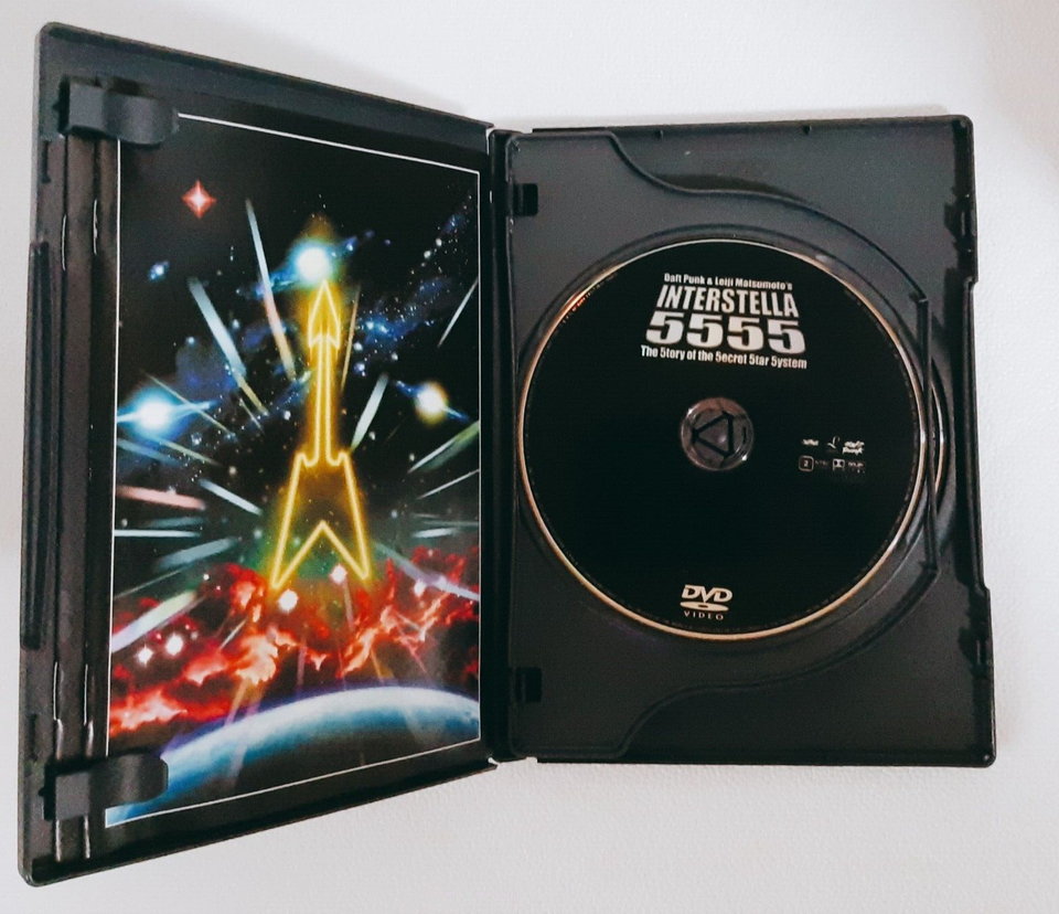 DAFT PUNK INTERSTELLA 5555 Special edition DVD & CD w/3D card Reiji ...