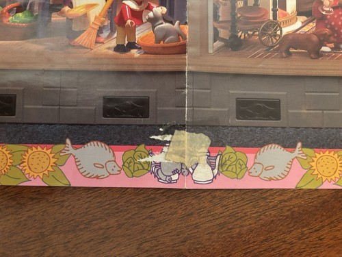 Playmobil 3085371 Rare Victorian Dollhouse 2-side Poster 23-1/4”x 16-1/ ...