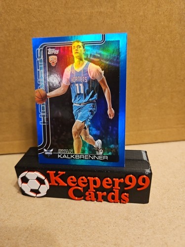 2025-26 Topps Basketball Ryan Kalkbrenner RC Rookie Blue Rainbow 126 / ...