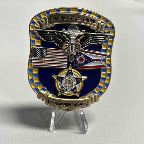 FRATERNAL ORDER OF POLICE OF OHIO LODGE 117 & MOTOR UNIT CHALLENGE COIN ...