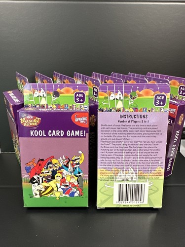 Official AFL MASCOT MANOR KOOL CARD GAME X 20 Packs BULK BUY | eBay ...