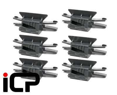 6x Genuine Grey Roof Trim Clip Set Fits: Subaru Impreza 92-00 WRX STi ...