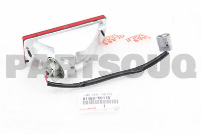 8148060110 Genuine Toyota LAMP ASSY RR FOG 81480-60110 | eBay
