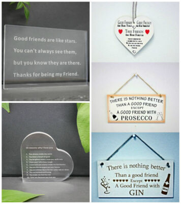 Novelty Sentimental Message Engraved Hanging Walll Plaques And Desk ...