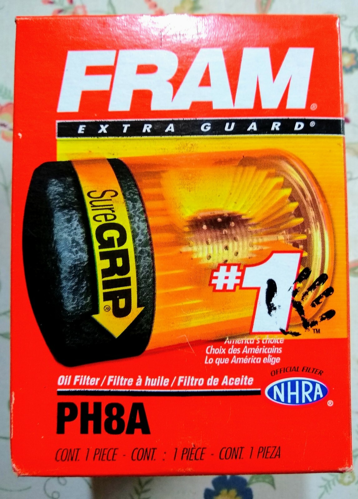 4-Oil Filters. Fram PH8A Extra Guard(1),Carquest 85452(1),Sears Trapper ...