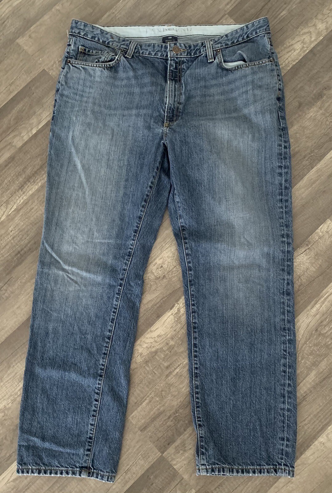 Lands' End Men’s Original Fit Narrow Leg Jeans Premiu… - Gem