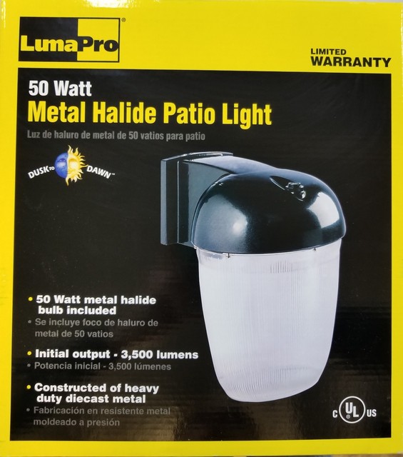 LumaPro 2LBL7 Security/area Lighting MH Watts 50 for sale online | eBay