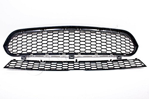 BMW X5 E70 X6 E71 M Style OEM Genuine Front Bumper Upper Lower Grilles ...