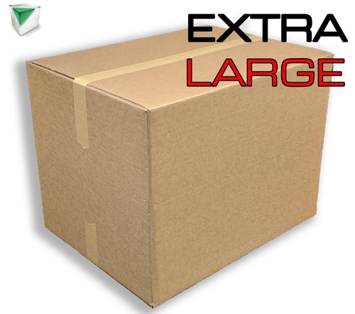 10x Extra Large (XXL) Cardboard Boxes - Strong Double Wall Removal ...