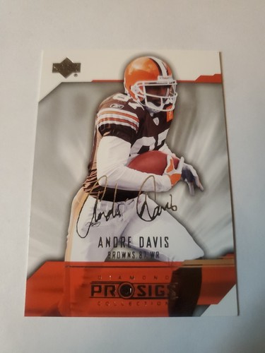 2004 Upper Deck Pro Sigs Andra Davis Andre Davis #21 | eBay