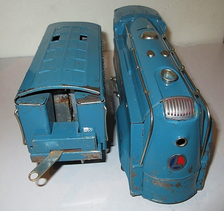 LIONEL #265E PRE WAR BLUE STREAK LOCO $ 265WX TENDER,ORIGINAL,RARE | eBay
