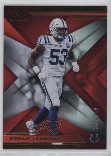 2019 Panini XR Red /249 Shaquille Leonard Darius Leonard #52 | eBay