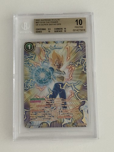 Dragon Ball Super The Power Of A Super Saiyan BT13-120 SPR BGS Pristine 10 | eBay