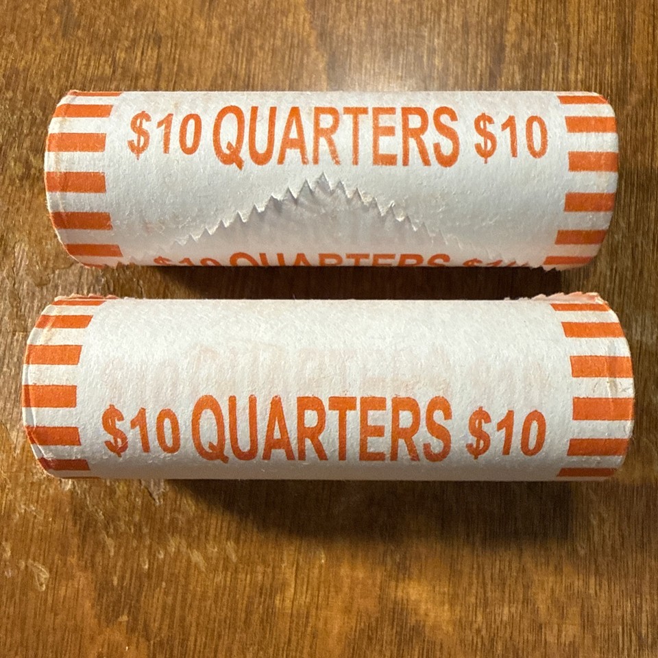 LOT OF TWO(2) 2025-P Philadelphia Stacey Park Milbern Quarter Rolls ...