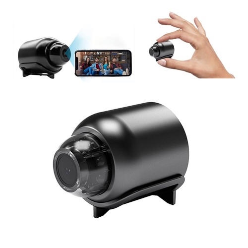 1080P HD Mini WiFi Camera - Night Vision Included, Motion Detection ...