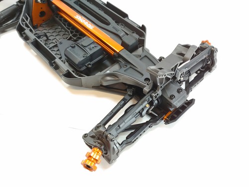 NEW: Traxxas JATO 4x4 VXL 1/8 Buggy Roller Slider Chassis w/ Wing ...