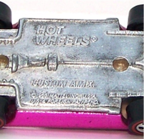 1969 Hot Wheels Redline Custom AMX Spectraflame Hot Pink white interior ...