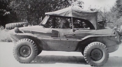 WW2 WWII Photo World War Two / German Schwimmagen Amphibious Car ...