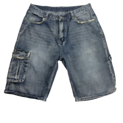 Vtg Y2K Play Bigg Mens Jean shorts Jorts Baggy Wide Leg Skater Jeans ...