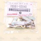 75561-52040 GENUINE Toyota Highlander Camry Lexus Drip Molding Retainer ...