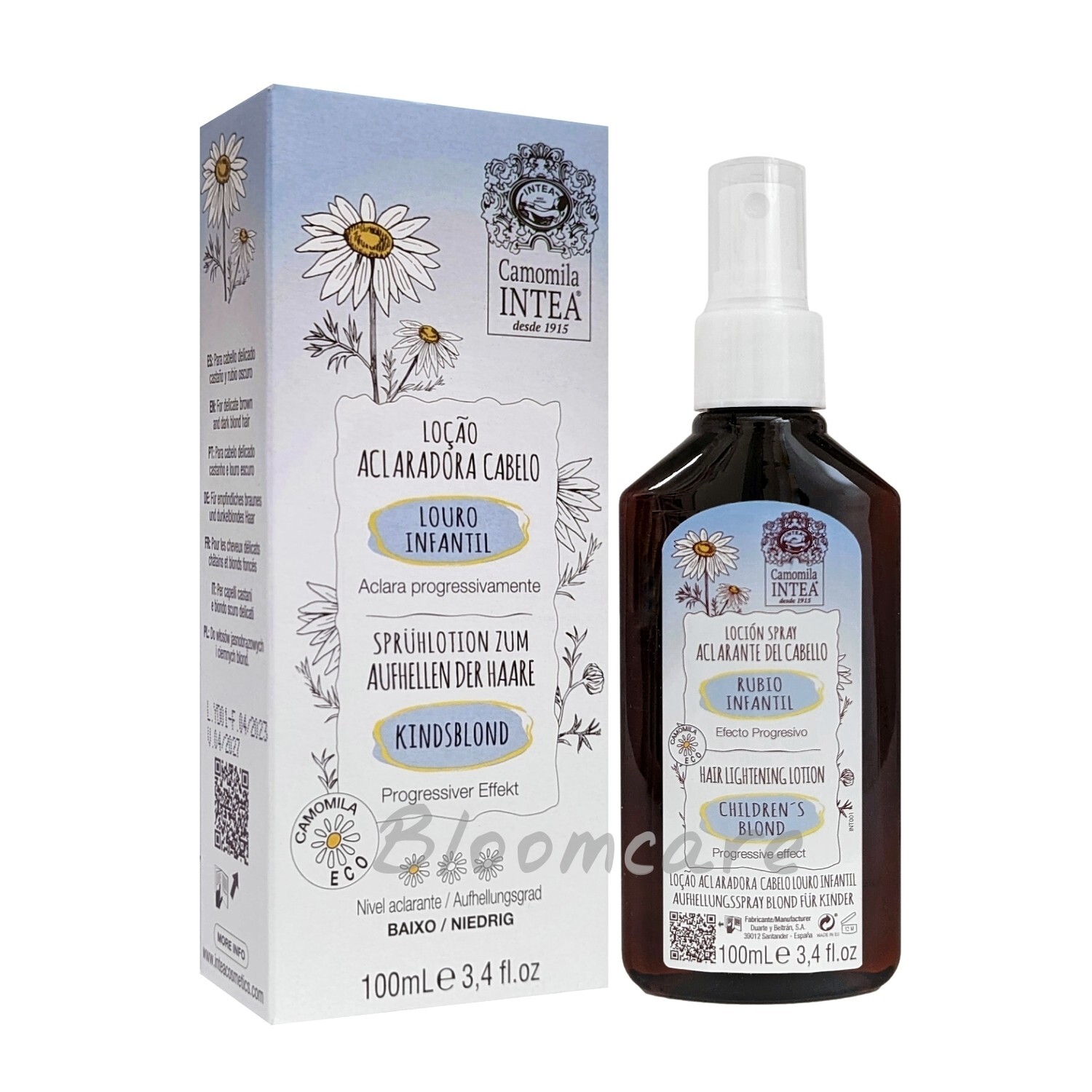 Intea Chamomile Children's Blond Hair lightening Spray 100ml Exp.02/ ...