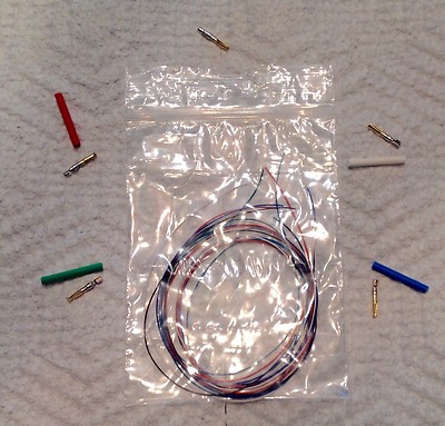 20" / 50.8 cm 36 AWG TONEARM Wire Rewire Kit Stranded Copper Ultra Flex ...