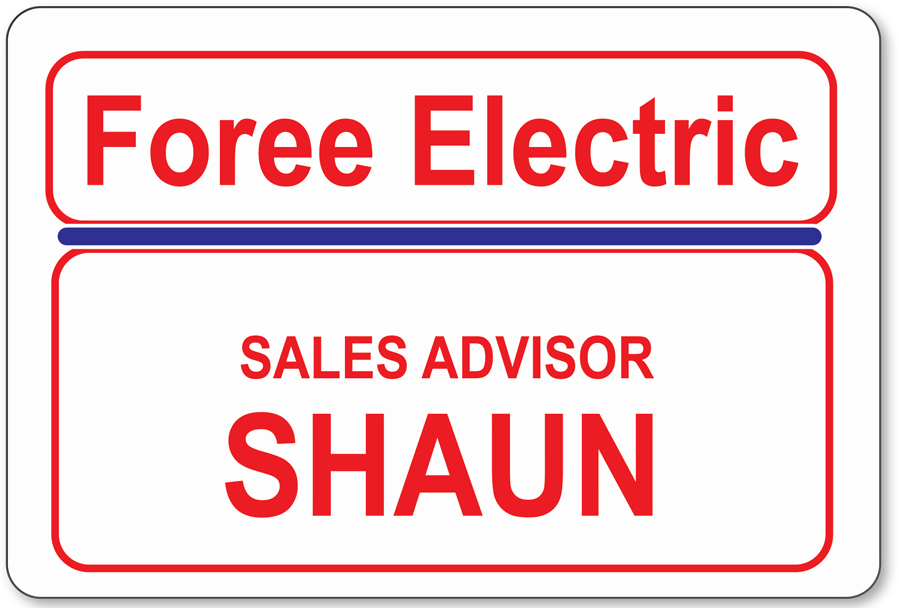 Shaun Of The Dead Name Tag