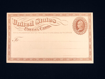 U.S: MINT #UX1 POSTAL CARD CV $375 | eBay