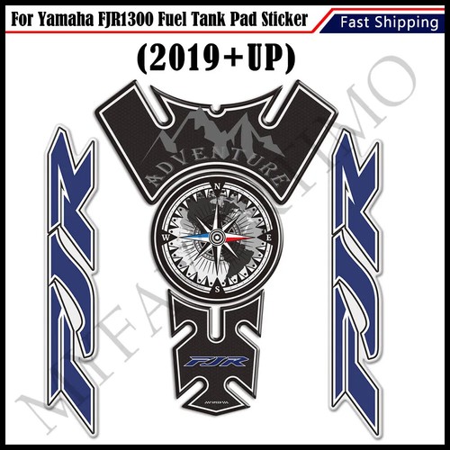 Applicable to Yamaha FJR1300 tank pad protector side decorative ...