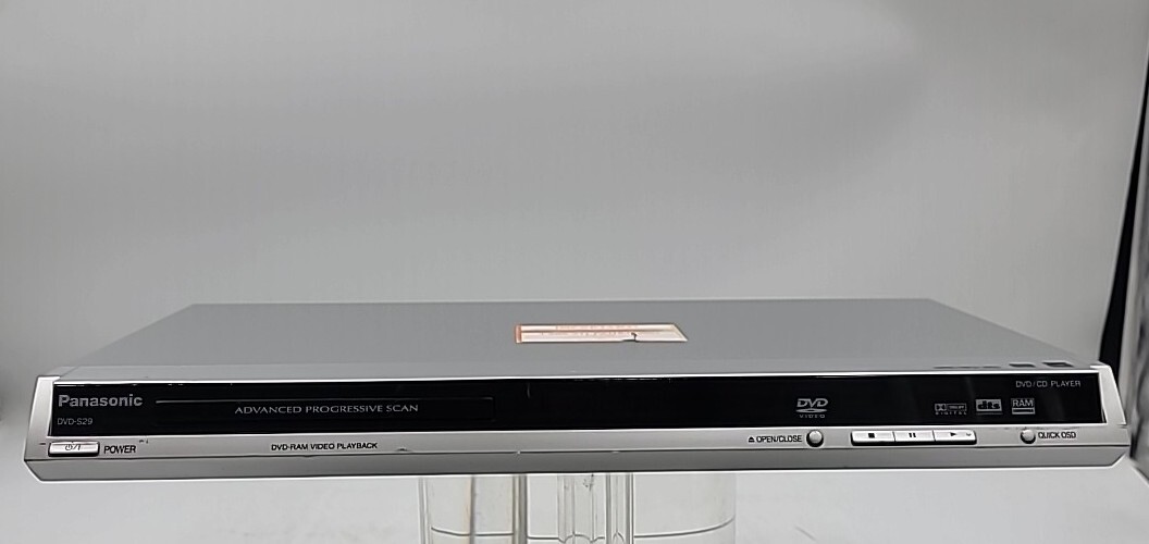 Panasonic DVD-S29 Advanced Progressive Scan DVD/CD Player Silver w/ No ...