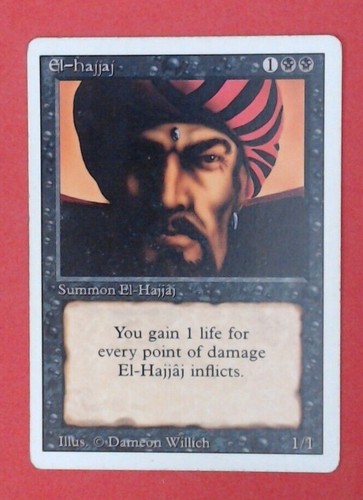 MTG Singles - El-Hajjaj - Revised -K205 [played] | eBay