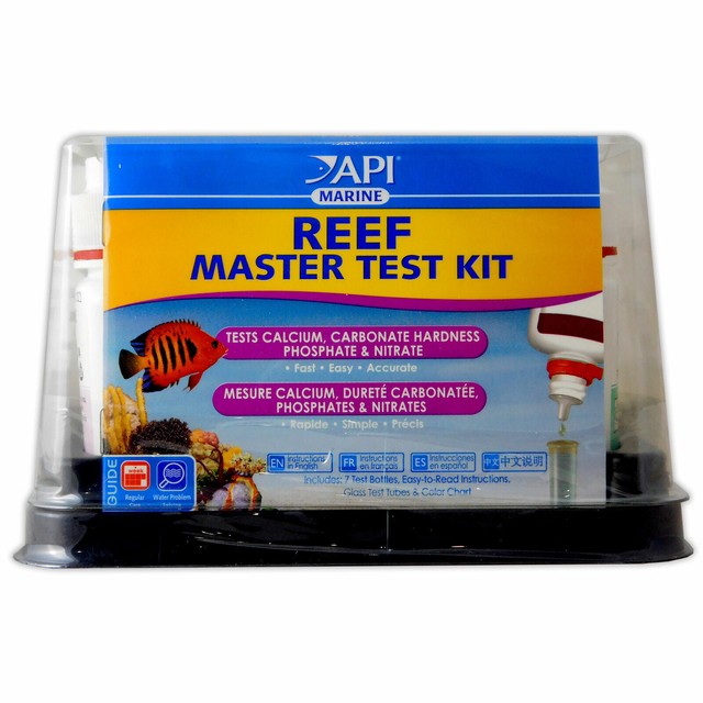 API Marine Reef Master Aquarium Test Kit Ca2 KH Po4 No3 for sale online ...