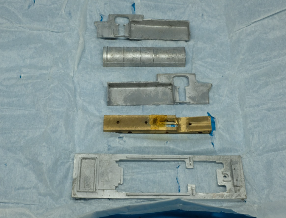 L&Y Barton Wright Class 243 LMS 0-6-2T Nu-Cast kit locomotive 4mm Scale ...