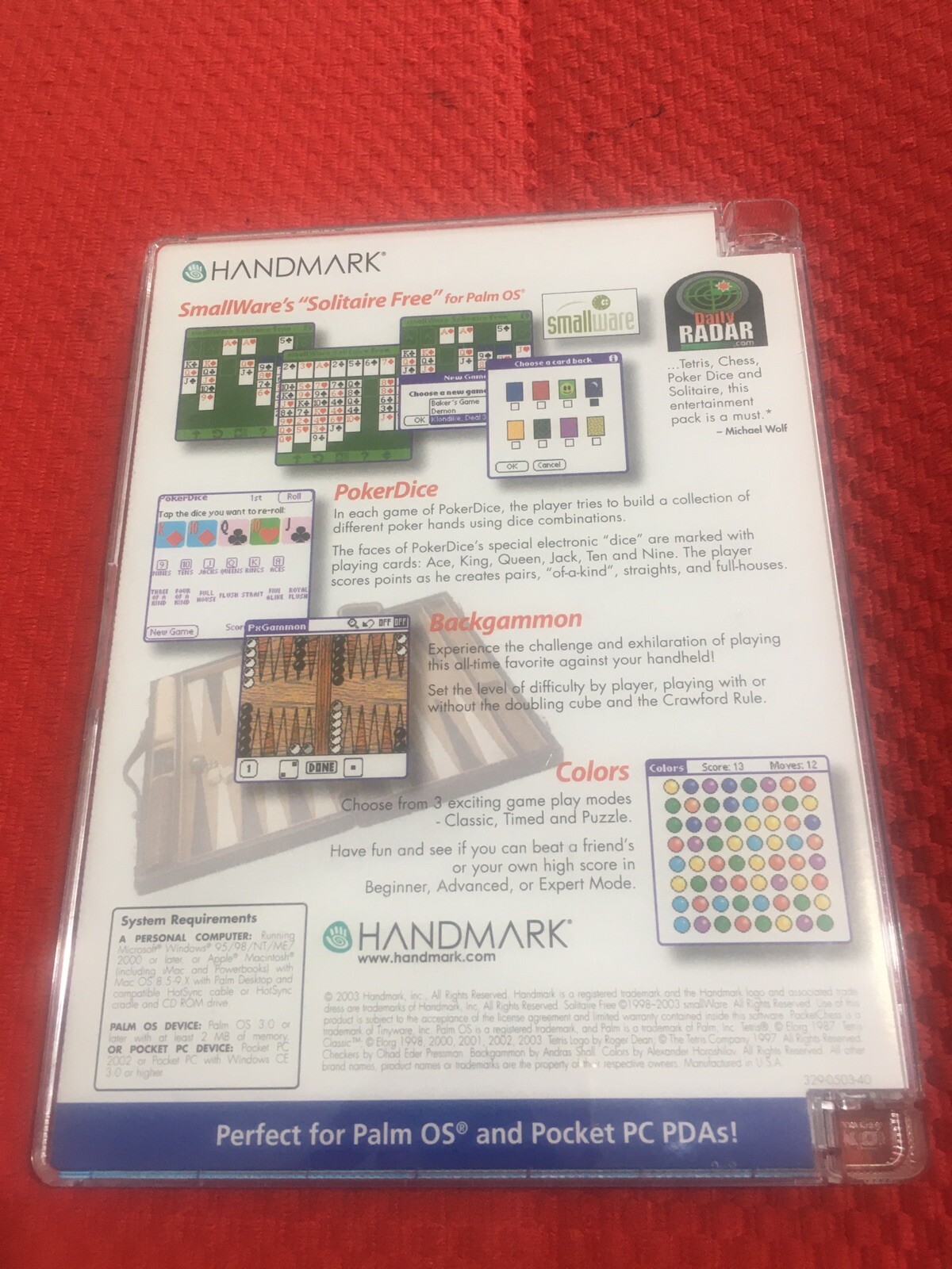 HANDMARK TETRIS classic game pak | eBay