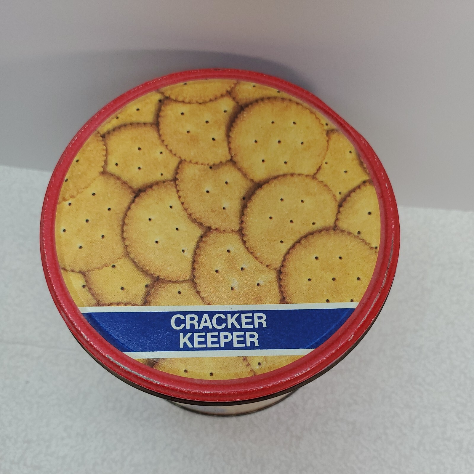 Vintage - Nabisco Ritz Crackers - Cracker Keeper - Tin Can 1982 - 6 ...