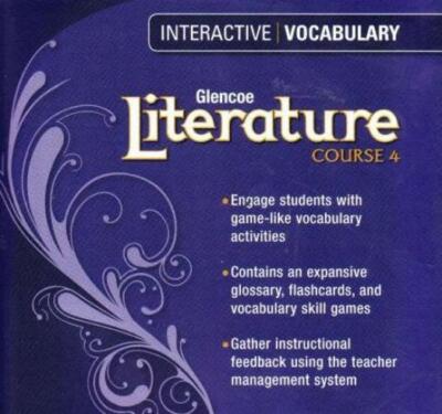 Glencoe Literature: Interactive Vocabulary Course 4 PC MAC CD learn ...