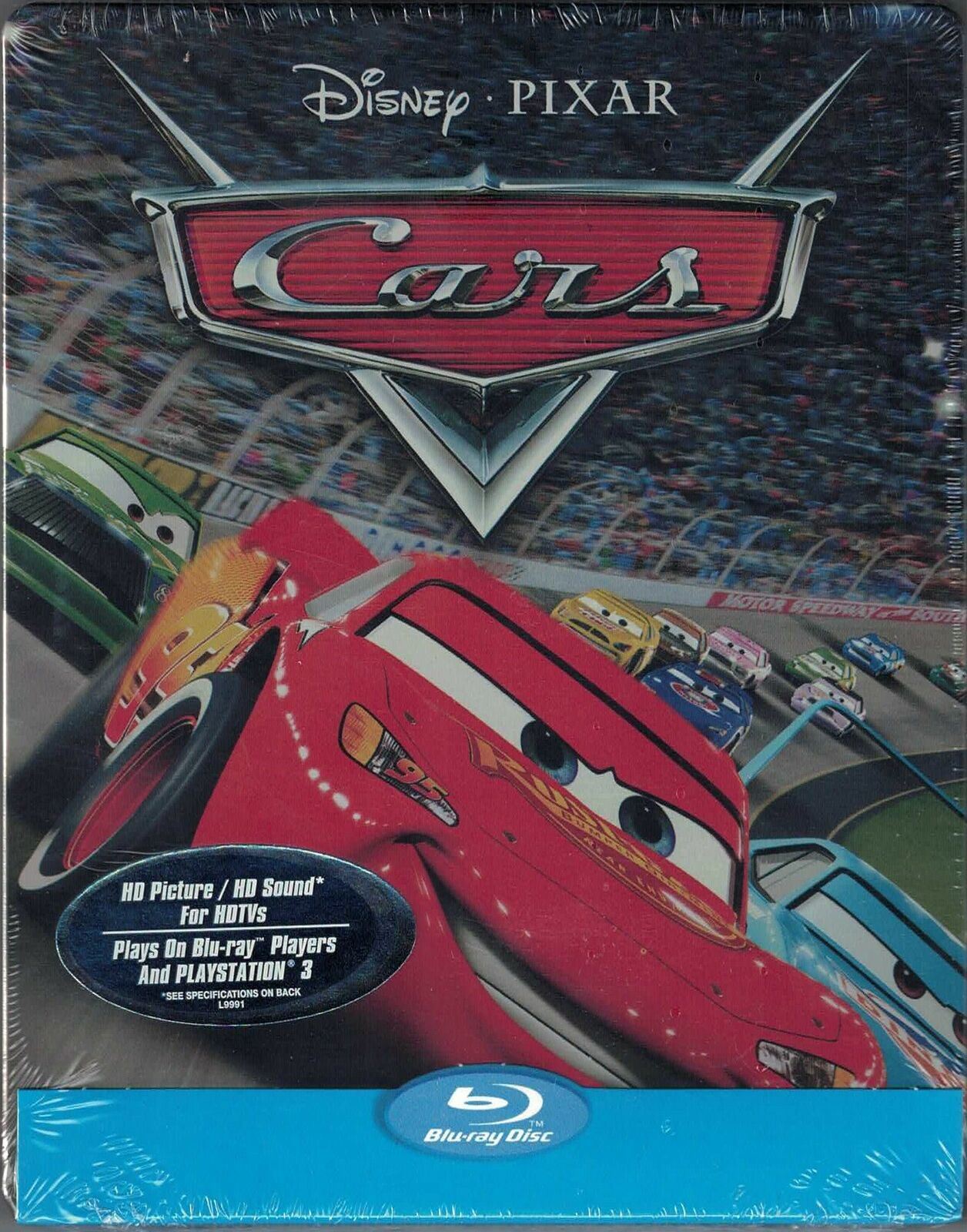 Cars: Limited Edition Blu-Ray Collectible Steelbook [Region 1, Disney ...