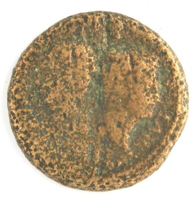 Roman AE Dupondius Julius and Augustus Caesar Ancient Gaul Two Head 36 ...