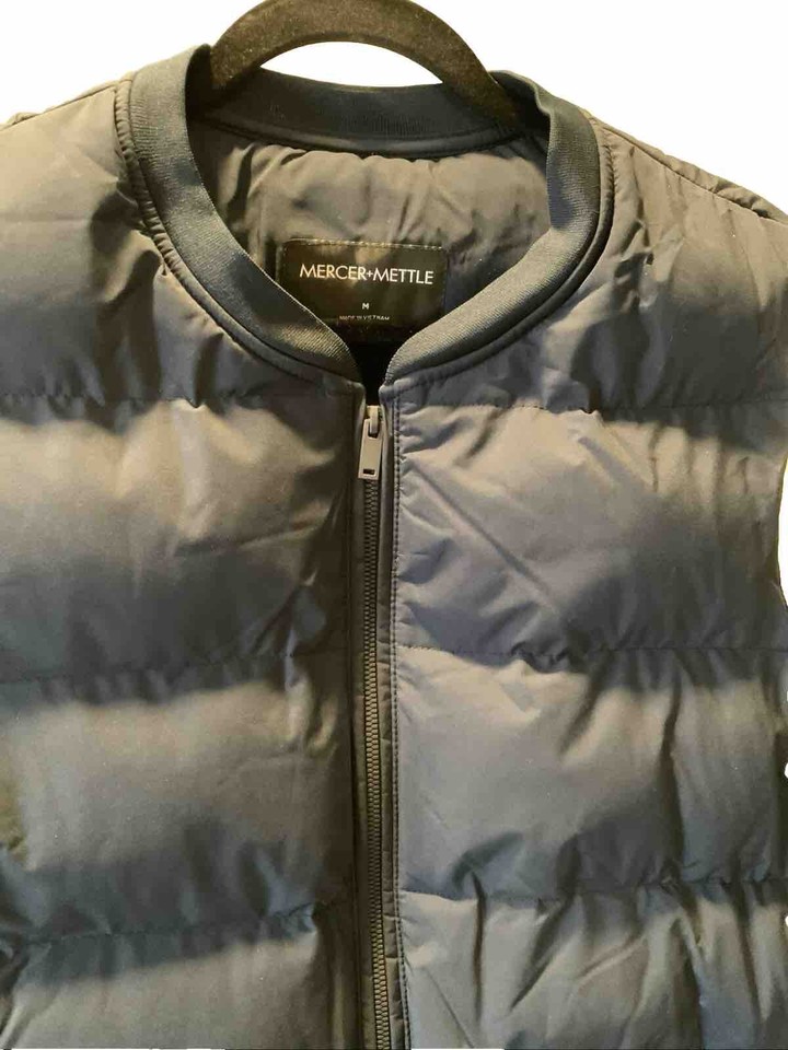 MERCER-METTLE Men's Quilted 4PKT Vest,New,Black, Medium | eBay