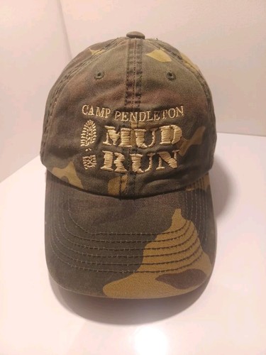 Camp Pendleton Mud Run U S Marines Adjustable Strap Cap Camouflage SALE ...
