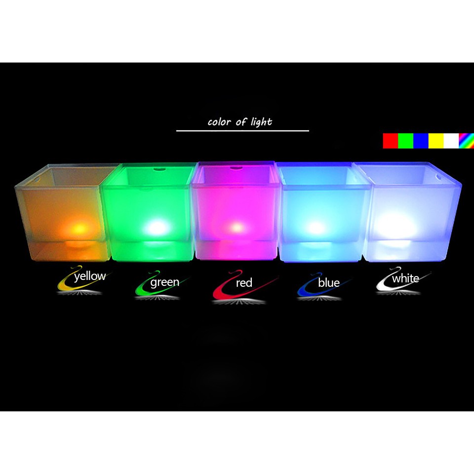 LED Ice Bucket Cooler with RGB Color Changing Light - 3.5L Capacity | eBay