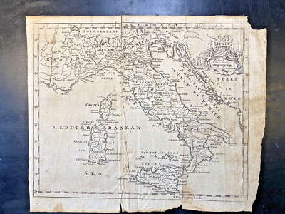 1900-Now - Map Of Italy