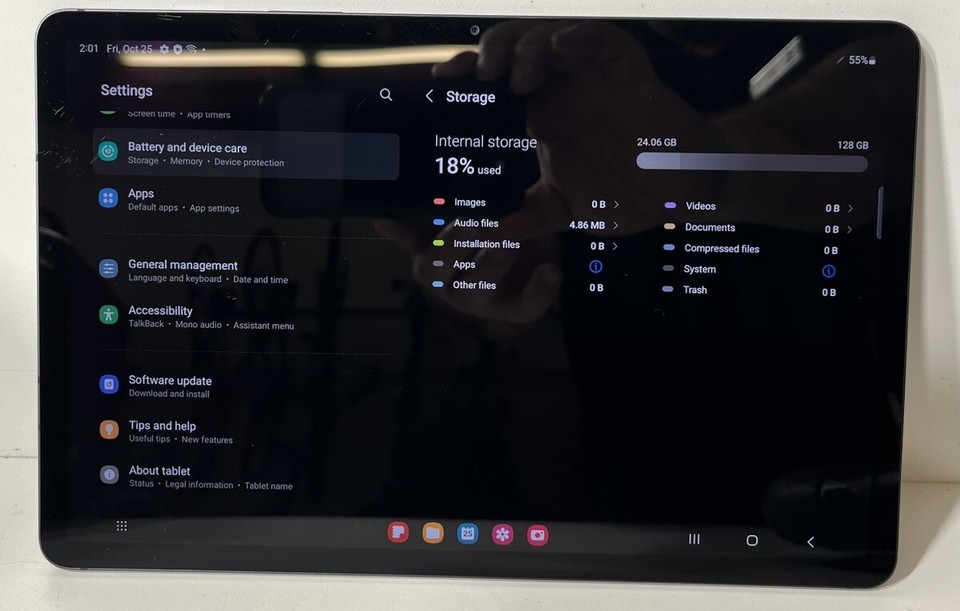 SAMSUNG SM-T870 TAB S7 128GB (P15015980) 887276443591 | eBay