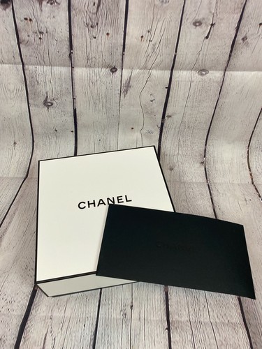 CHANEL gift box with paper filling and envelope | eBay
