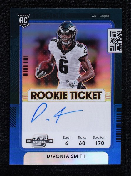 2021 Panini Contenders Optic - Rookie Ticket RPS Autographs Variation ...