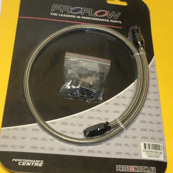Turbo water feed line kit for Ford BA BF FALCON XR6 Turbo braided lines ...