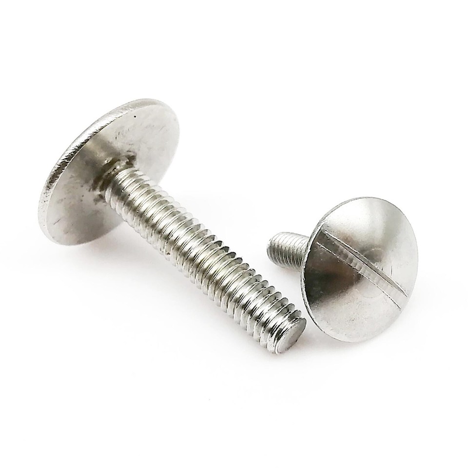 304 Stainless Steel Slotted Truss Round Large Extra Size Big Head Screw ...
